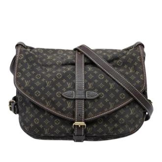 Louis Vuitton Pre-owned Mini Lin Saumur - - Pre-owned - Damen - Braun - ONE SIZE