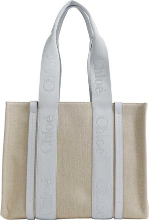 Chlo&eacute; Woody Tote Bag in Linen