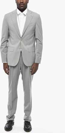 Corneliani CC COLLECTION Anzug aus Stretchwolle mit klassischem Revers Corneliani