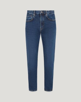 Belstaff B81 Jeans F&uuml;r Herren Washed Stretch Denim Indigo W30l32