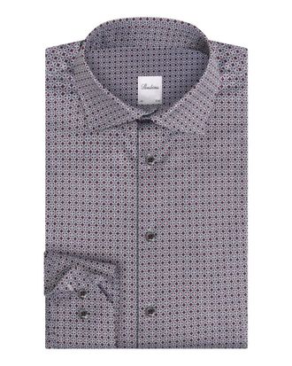 Stenströms Extralanges Hemd aus Twofold Super Cotton, Slimline in