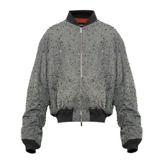 Dsquared2 Blouson Bomber - Homme - Vestes - Gris - Taille: L