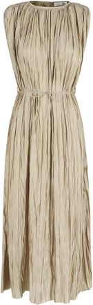 Roberto Collina Femme, Robes, Vert, Taille: 36 FR Abito Plisse
