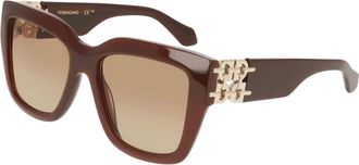 Ferragamo Damen, Accessories, Braun, 55 MMGr&ouml;&szlig;e