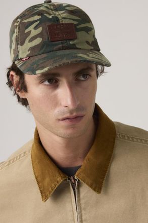 Levi's Relaxed Dad Heritage Cap - Homme - Vert / Phalarope Camo Print V2 Demitasse - One Size