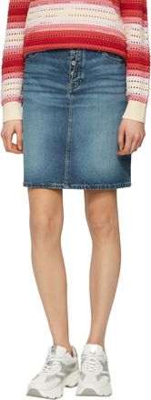 s.Oliver Kurzer Jeans-Rock mit Knopfdetail | 360° Denim