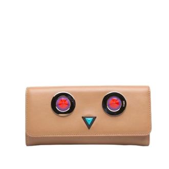 Fendi Portefeuille Long Pre-owned - Femme - Pre-owned - Beige - Taille: ONE Size