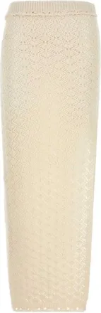 Blumarine Femme, Jupes, Blanc, Taille: 40 FR Maxi Skirts