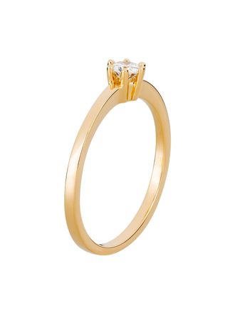 Orolino Ring Gold 750 mit nat&uuml;rlichem Brillant 0,25ct