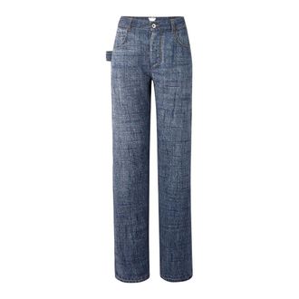 Bottega Veneta Pantalone - Femme - Jeans - Bleu - Taille: 34 FR