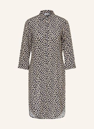 Rosso35 Hemdblusenkleid Mit 3/4-Arm blau