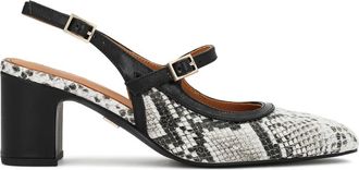 Kazar Femme, Chaussures, Noir, Taille: 38 EU Escarpins Slingback en Cuir