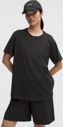 lululemon T-Shirt col rond en coton biologique pour Femmes - Taille 2XS