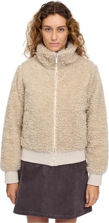 Mazine Faux-Fur Blouson - Kunstfelljacke, Größe:S, Farbe:natural