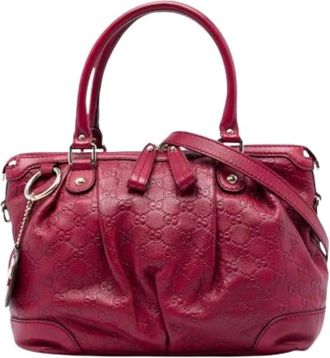 Gucci Pre-owned Sukey Satchel - Femme - Pre-owned - Rouge - Taille: ONE Size
