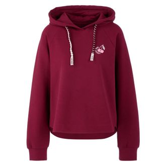 Marc Cain Femme, Sweatshirts et sweats &agrave; capuche, Brun, Taille: 40 FR SweaT-shirt mit Aufdruck
