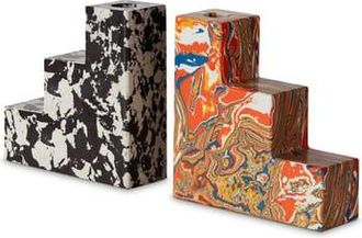 TOM DIXON Serre-livres Swirl - Noir - Pigments - Designer Tom Dixon