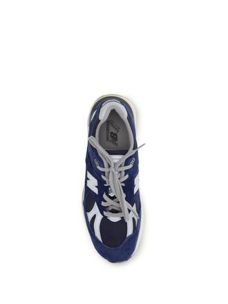 New Balance Unisex Sneakers 991v2 Pageant Blue Trainers