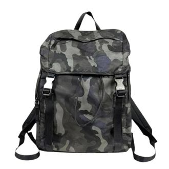 Prada Sac &agrave; dos Vintage Pre-owned - Homme - Pre-owned - Noir - Taille: ONE Size