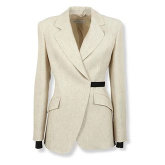Max Mara Damen, Jacken, Wei&szlig;, SGr&ouml;&szlig;e