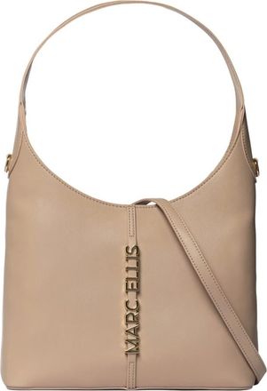 Marc Ellis Sac &agrave; bandouli&egrave;re Nora Macro LT - Femme - Sacs - Beige - Taille: ONE Size