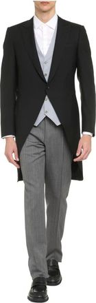 Canali Habit formel - Homme - Manteaux - Noir - Taille: L
