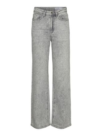 Vero Moda Female Weit geschnitten VMTESSA Hohe Taille Weiter Beinschnitt Jeans