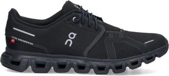 On Low-Top Sneaker - Cloud 6 Sneakers With Rounded Toe - Gr. 7_5 - in Schwarz - für Damen