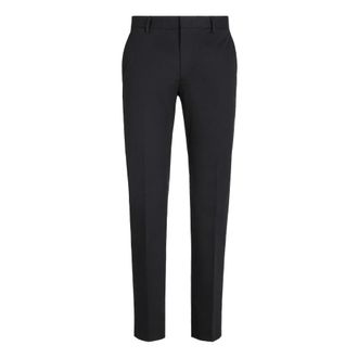 Ermenegildo Zegna Pantalone in cotone comfort - - Trousers - Herren - Schwarzk - 4XL