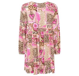 Zwillingsherz Sommerkleid Zwillingsherz Kleid Safari Patchwork