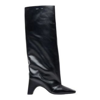 Coperni Femme, Chaussures, Noir, Taille: 40 EU Bottes Hautes en Cuir Bridge