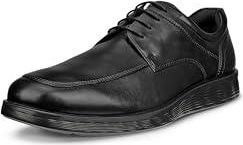 Ecco Homme S Lite Hybrid Apron Toe Tie Shoes, Black, 42 EU