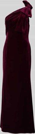 Adrianna Papell One-Shoulder-Abendkleid mit Schleifen-Applikation