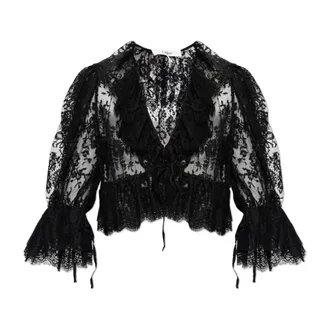 Chlo&eacute; Damen, Blusen & Hemden, Schwarzk, XSGr&ouml;&szlig;e