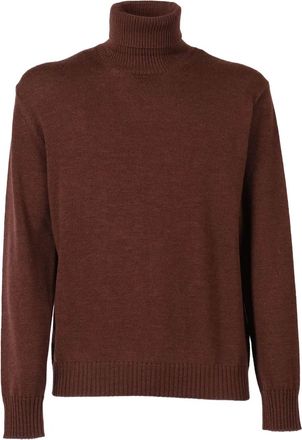 Ballantyne turtleneck sweater - Marron