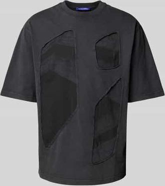 A-Cold-Wall* T-Shirt mit geripptem Rundhalsausschnitt