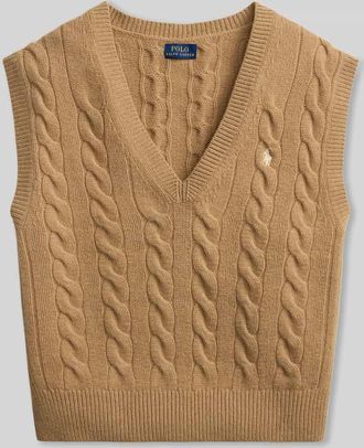 Polo Ralph Lauren Regular Fit Pullunder aus Woll-Kaschmir-Mix