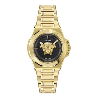 Versace Hera Watch - - Accessories - Damen - Gelb - ONE SIZE