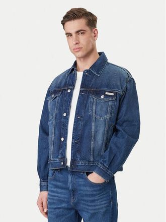 Calvin Klein Jeans Jeansjacke 90s LV04RF705G Dunkelblau Regular Fit