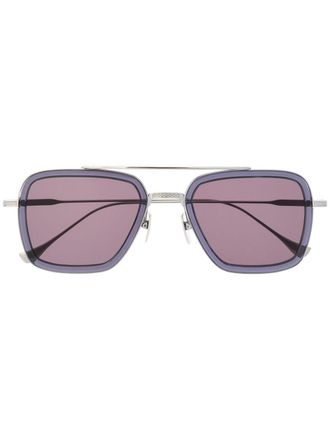 Dita Eyewear Flight Pilotenbrille - Silber