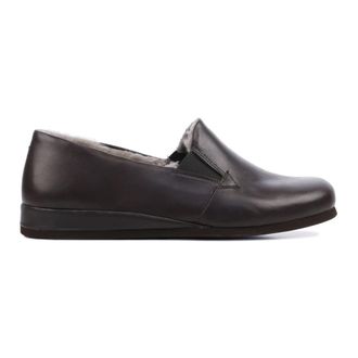 Rohde Braune Lederschlappen - - Shoes - Herren - Braun - 45 EU