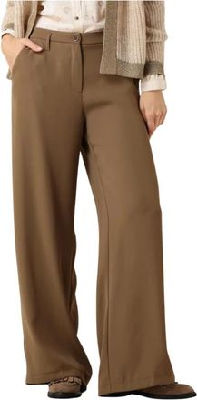 Summum Gr&uuml;ne Fluid Cargo Hose - - Trousers - Damen - Braun - M