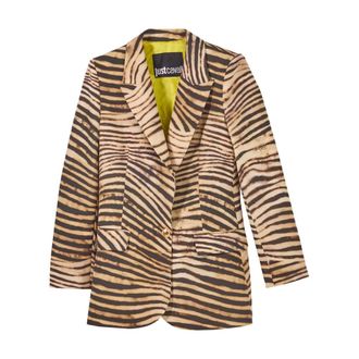 Just Cavalli Animalier Cady Jacke Einzelner Knopf Druck - - Jackets - Damen - Mehrfarbig - L