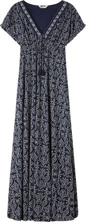 Springfield Neues Strukturhemd mit Baumstickerei, Blau, Gr&ouml;&szlig;e M