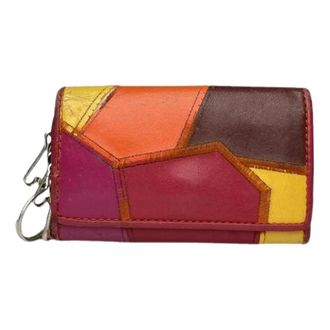 Saint Laurent Porte-cl&eacute;s en cuir Pre-owned - Femme - Pre-owned - Multicolore - Taille: ONE Size