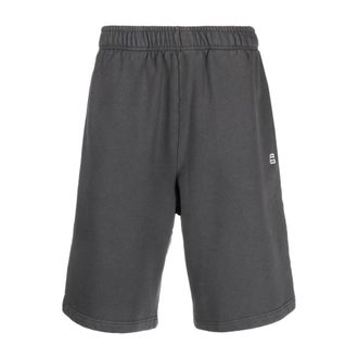 AMBUSH Logo-Print Elastische Track Shorts - - Shorts - Herren - Grau - S