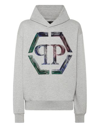 Philipp Plein Hoodie Hexagon