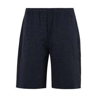 Paul Smith Homme, Shorts, Bleu, Taille: L Shorts en serge de coton extensible