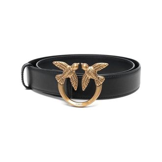 Pinko Pinko, Femme, Accessoires, Noir, Taille: M Love Berry H3 Belt