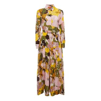 La DoubleJ Verspieltes Bellini Maxikleid - - Dresses - Damen - Mehrfarbig - L